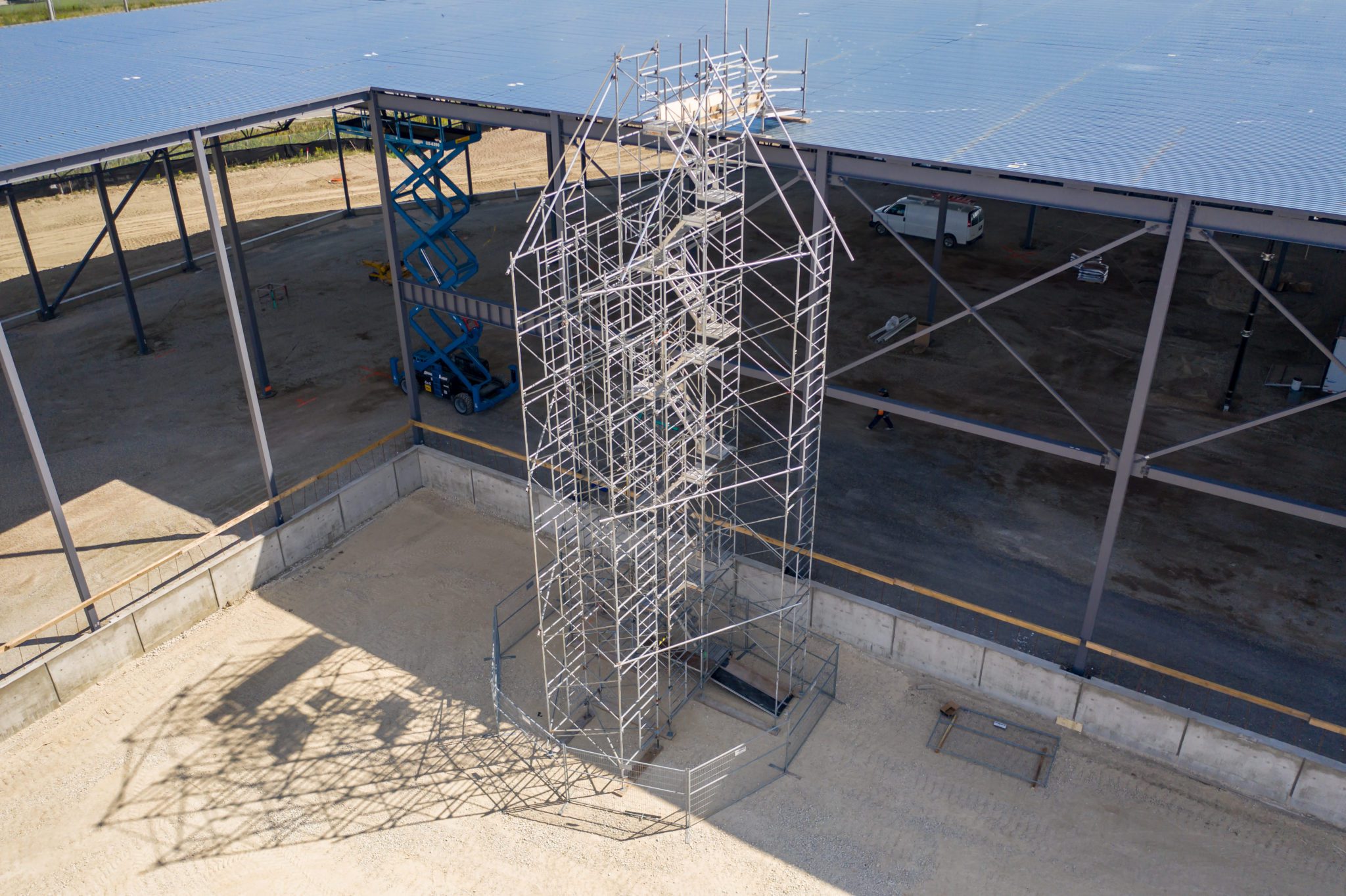 Commercial Freestanding Stair Tower - Northstar Access