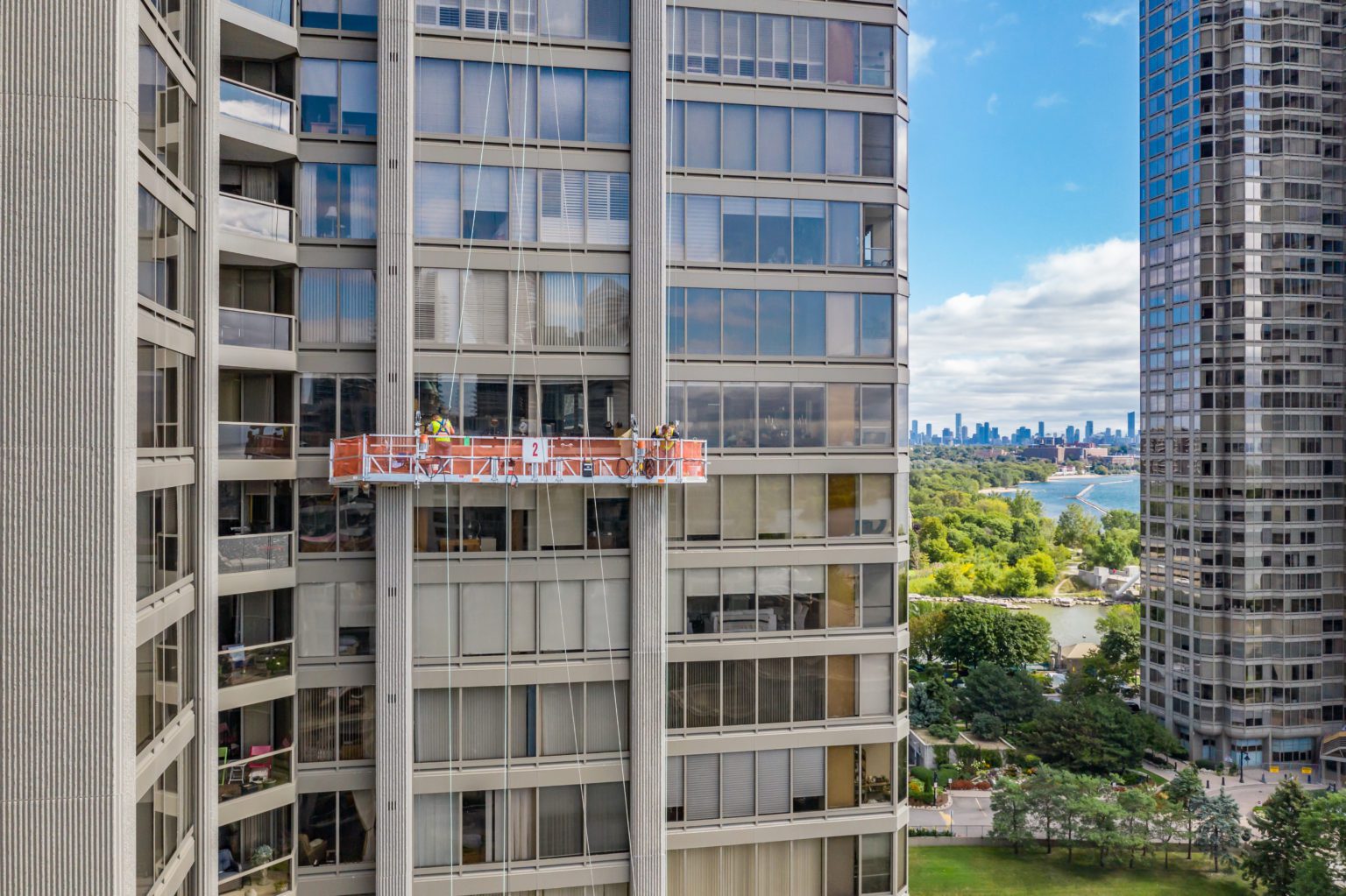 Swing Stage & Material Hoist | Northstar Access - Your Build Our Business