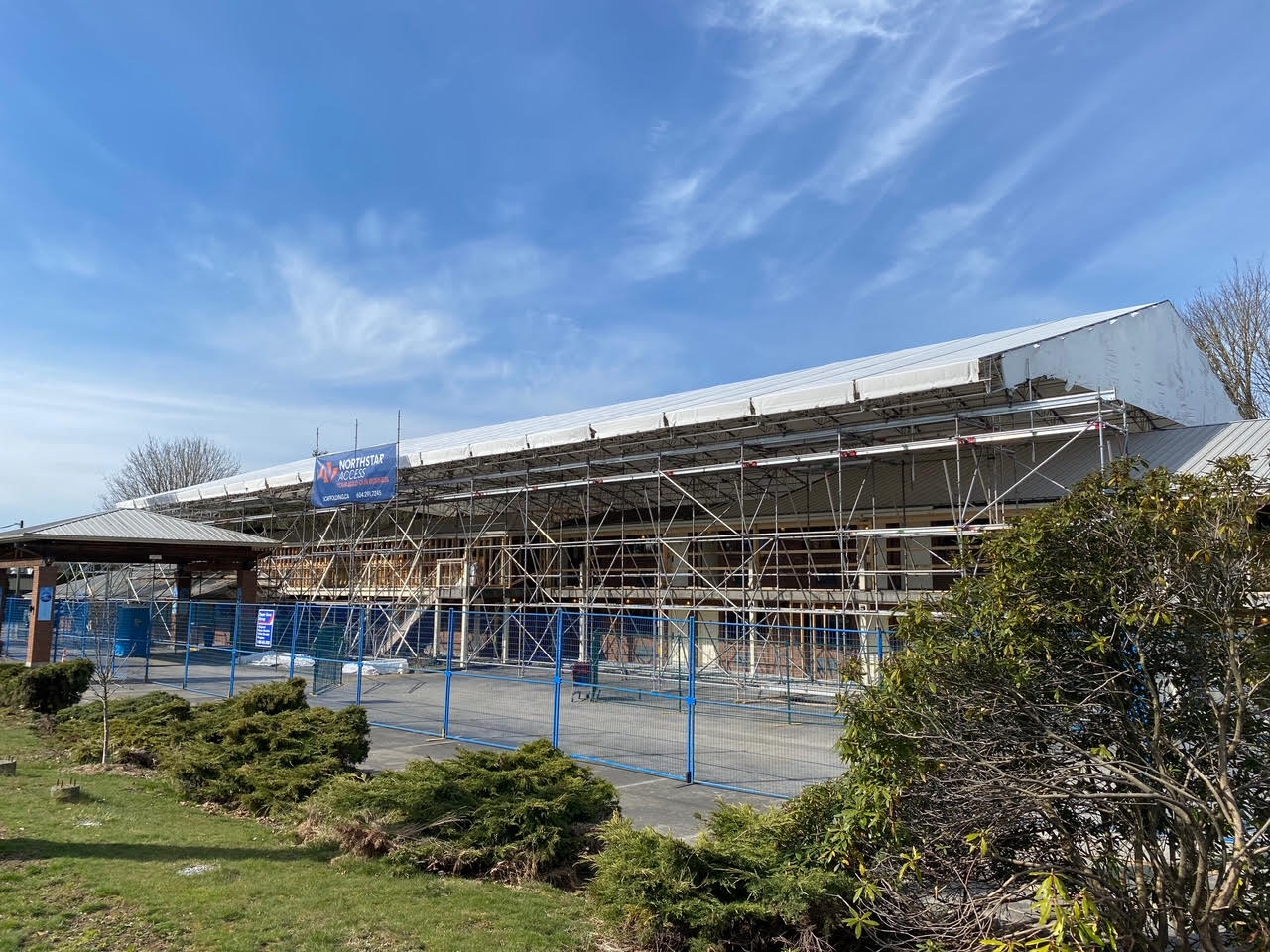 Temporary Roof Experience | Northstar Access - Your Build. Our Business